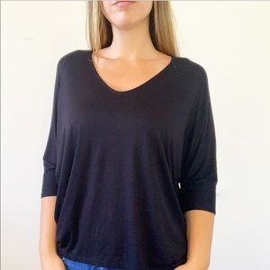 heartmore | Tops | Enti Clothing Half Sleeve V Neck Top | Poshmark